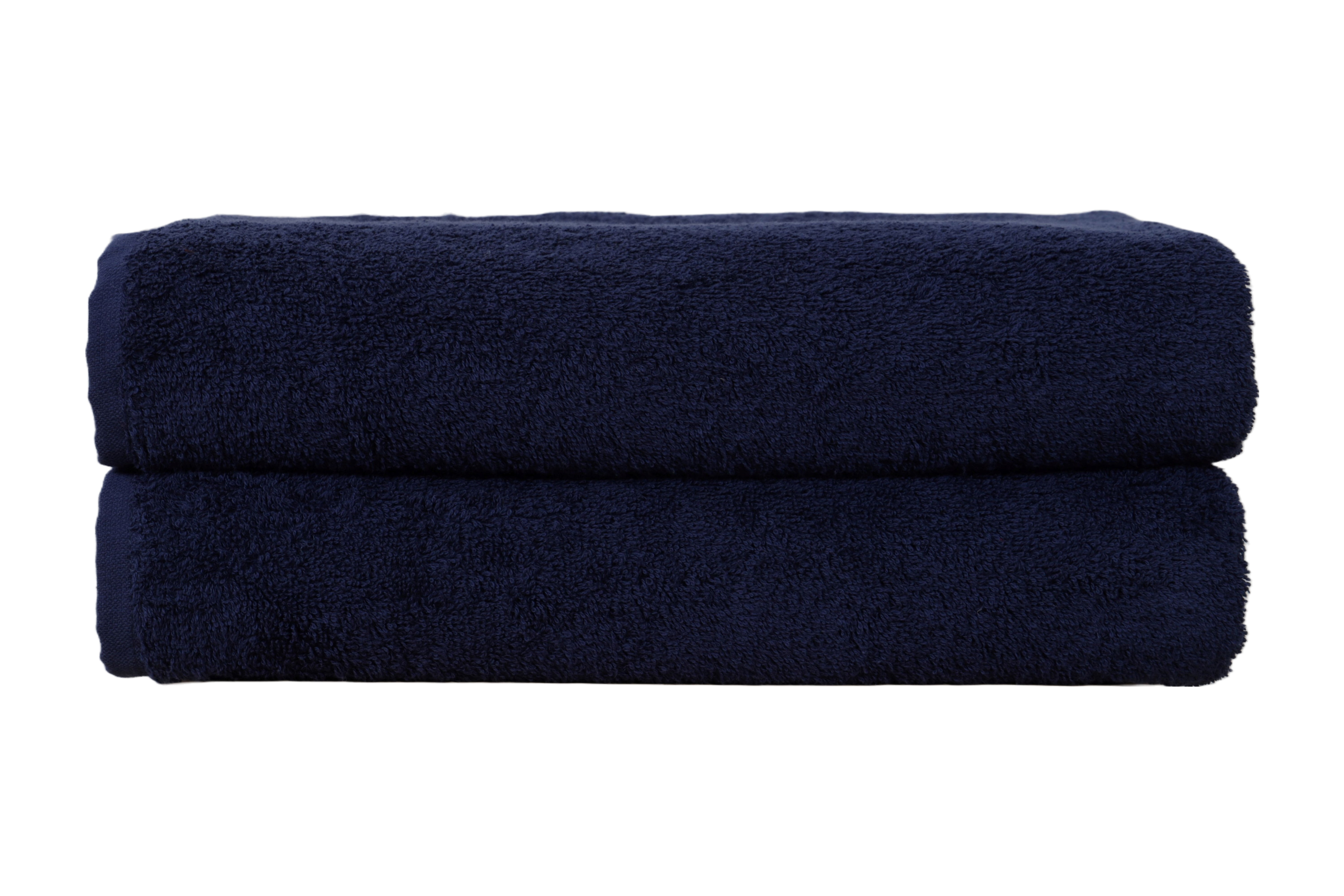 Felux Natural Luxury 2 Piece Bath Towel Set (27 inch x 54 inch) 100% ...