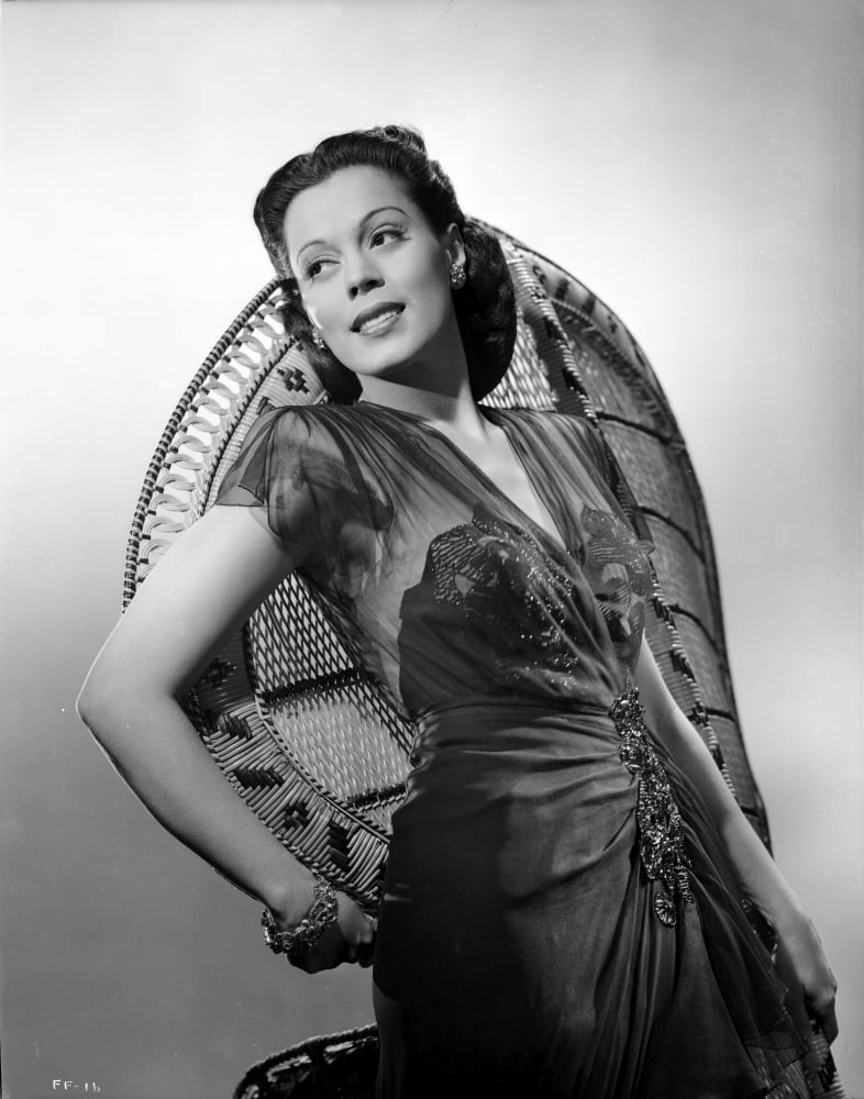 Fely Franquelli on Lace Dress Leaning Portrait Photo Print (24 x 30 ...