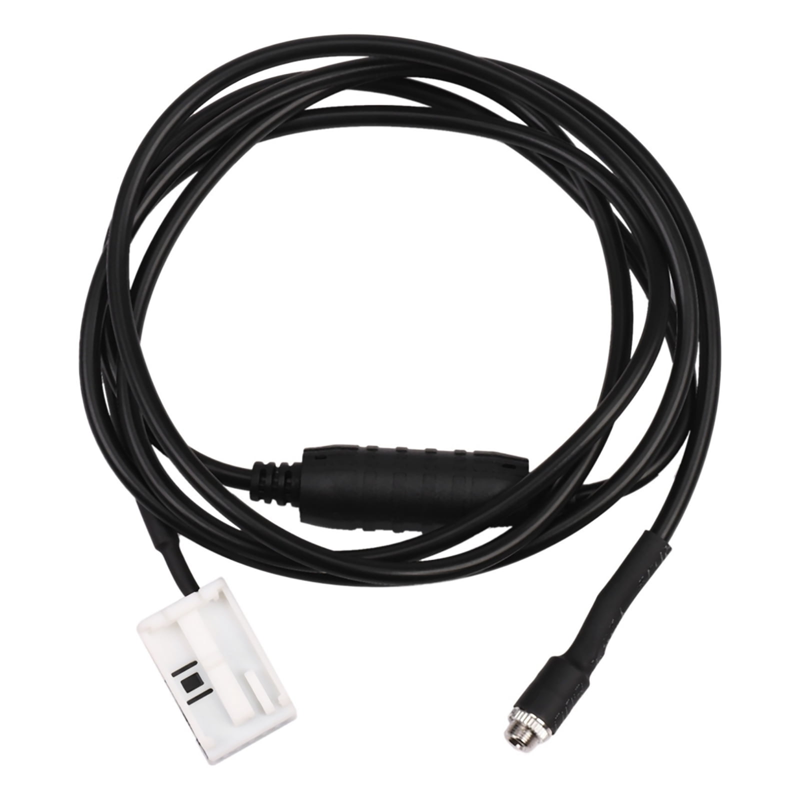 Female AUX Auxiliary Audio Input Kit Adapter Cable For BMW E60 E61 E65 ...