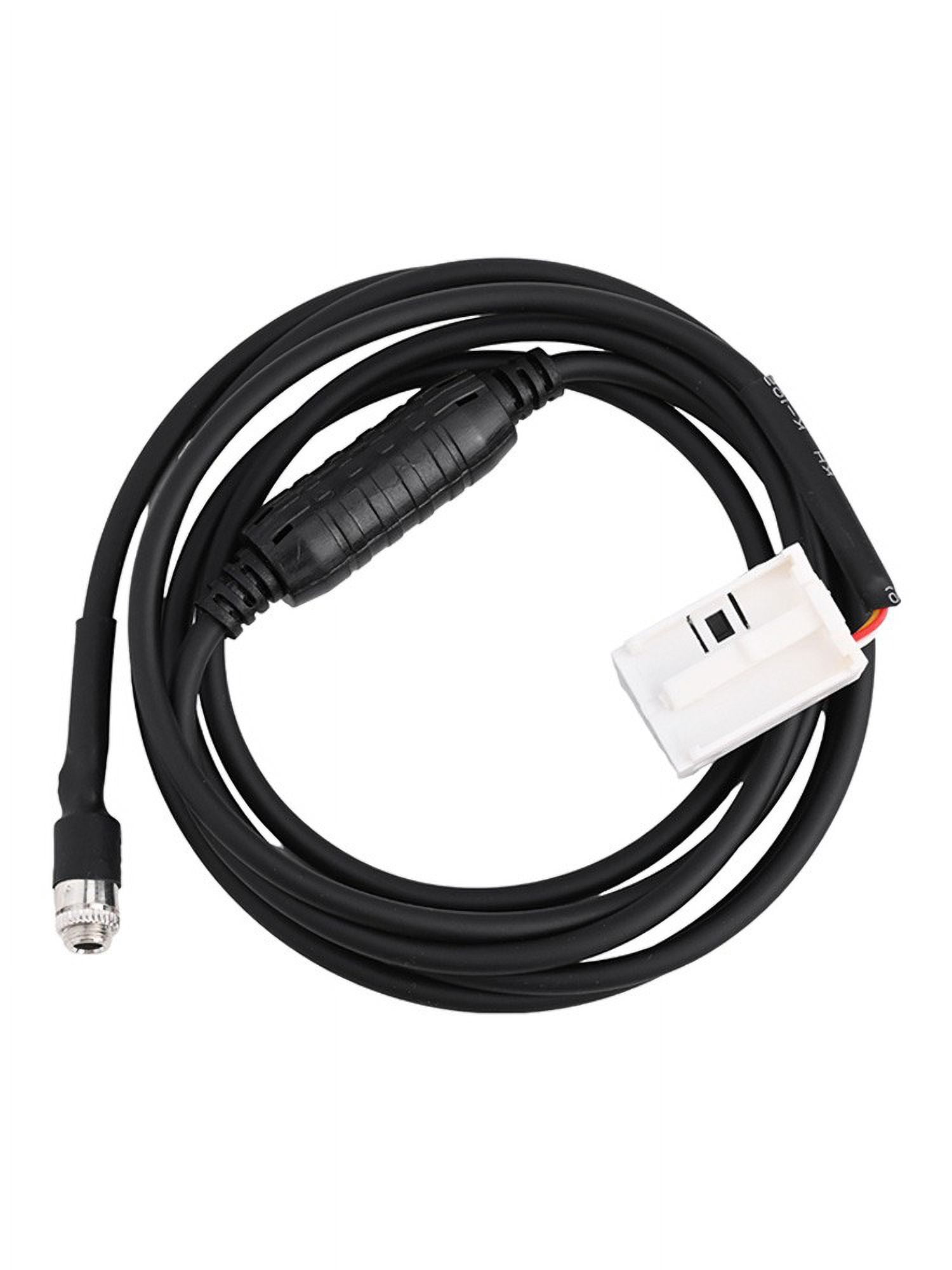Female Aux Auxiliary Audio Input Kit Adapter Cable For Bmw E60 E63 E64 ...