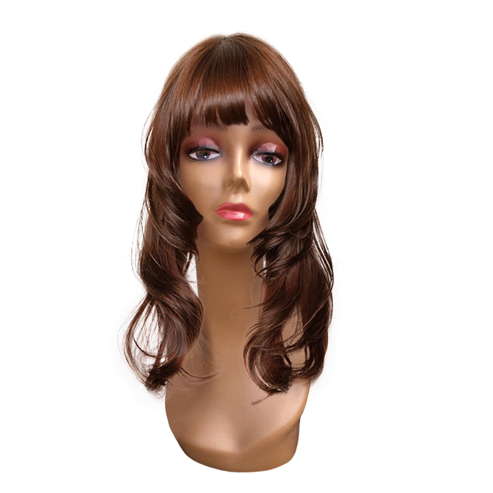 Female Bald Mannequin Head Manikin Long Neck Smooth Stable Base ...