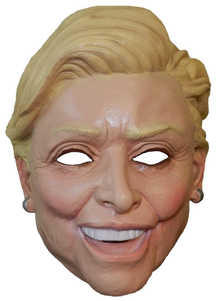 Female Candidate Mask Hillary Clinton Fancy Dress Halloween Costume ...