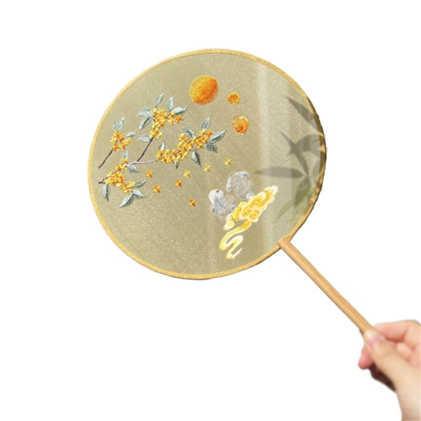 Female Fan Embroidered Fan Embroidered Fan Suzhou Double Sided ...