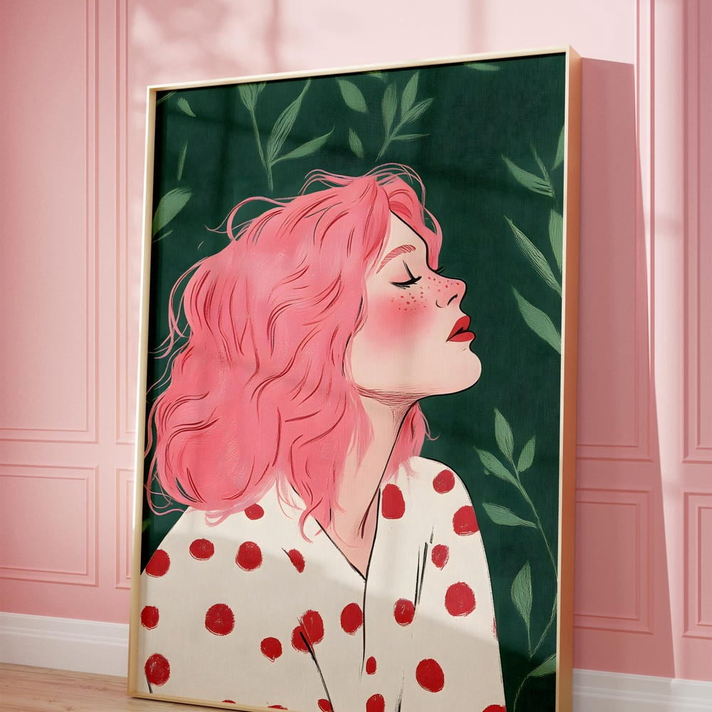 Female Figure Abstract Print, Abstract Woman Print, Fashion ...