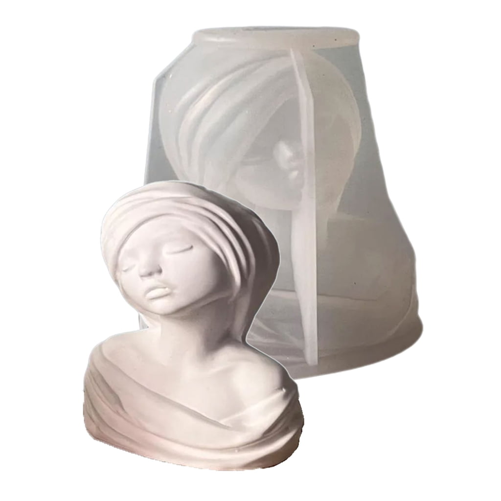 Female Figurine Silicone Molds for Epoxy Resin Candle Soap Chocolate ...