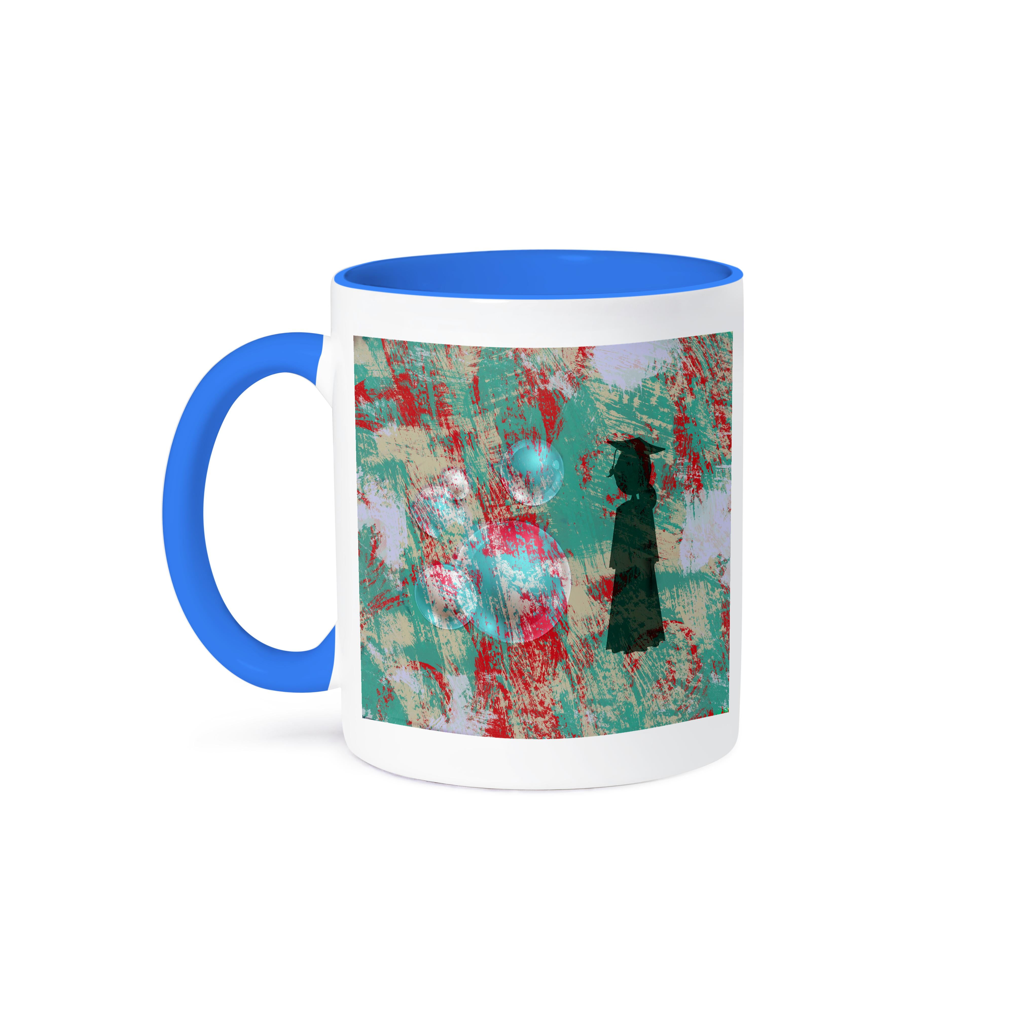 3dRose, Female Graduate on Abstract of Sphere Cluster, Green, Red, and ...