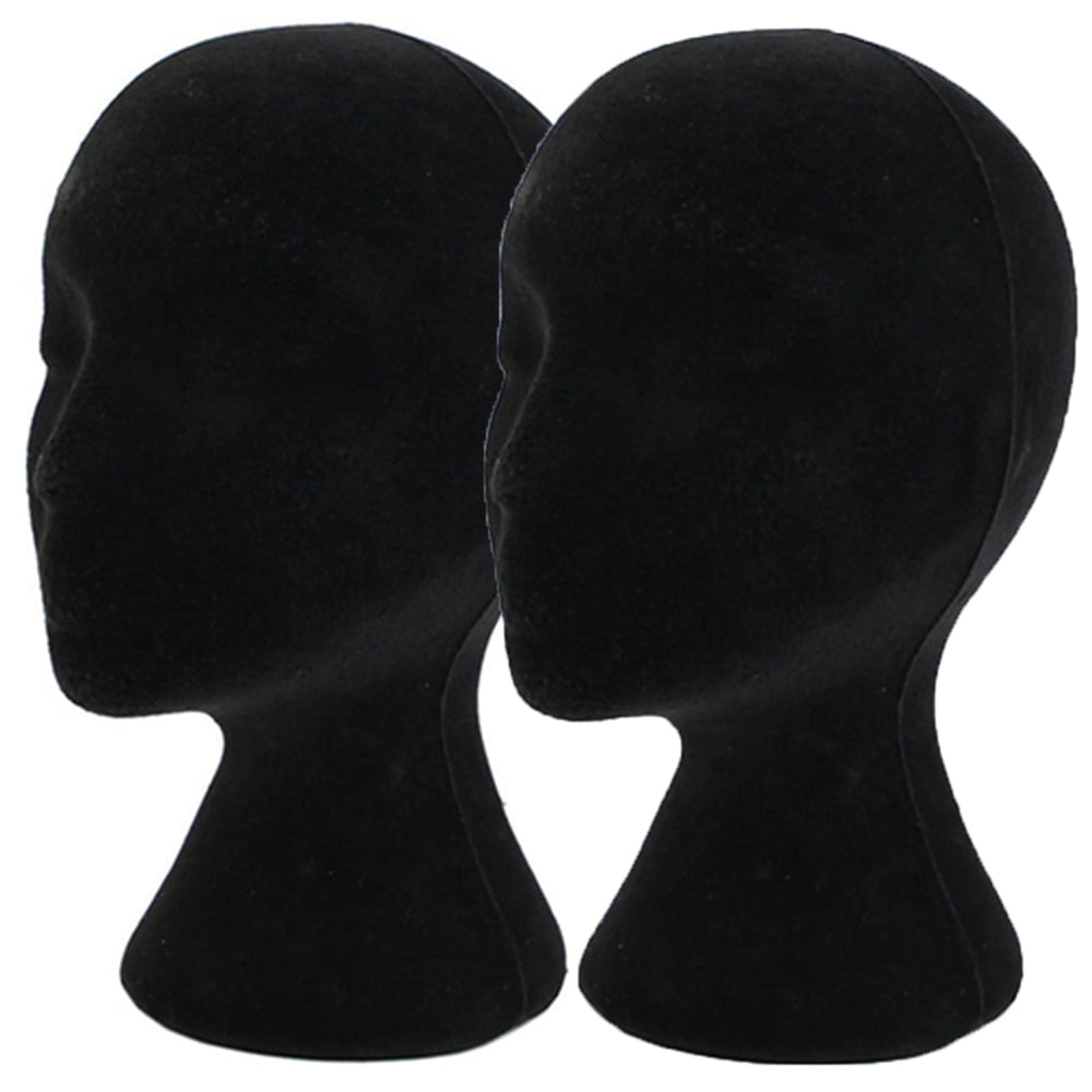Female Hair And Head And Hats Display Stand Hairpieces Tall Foam Wig ...