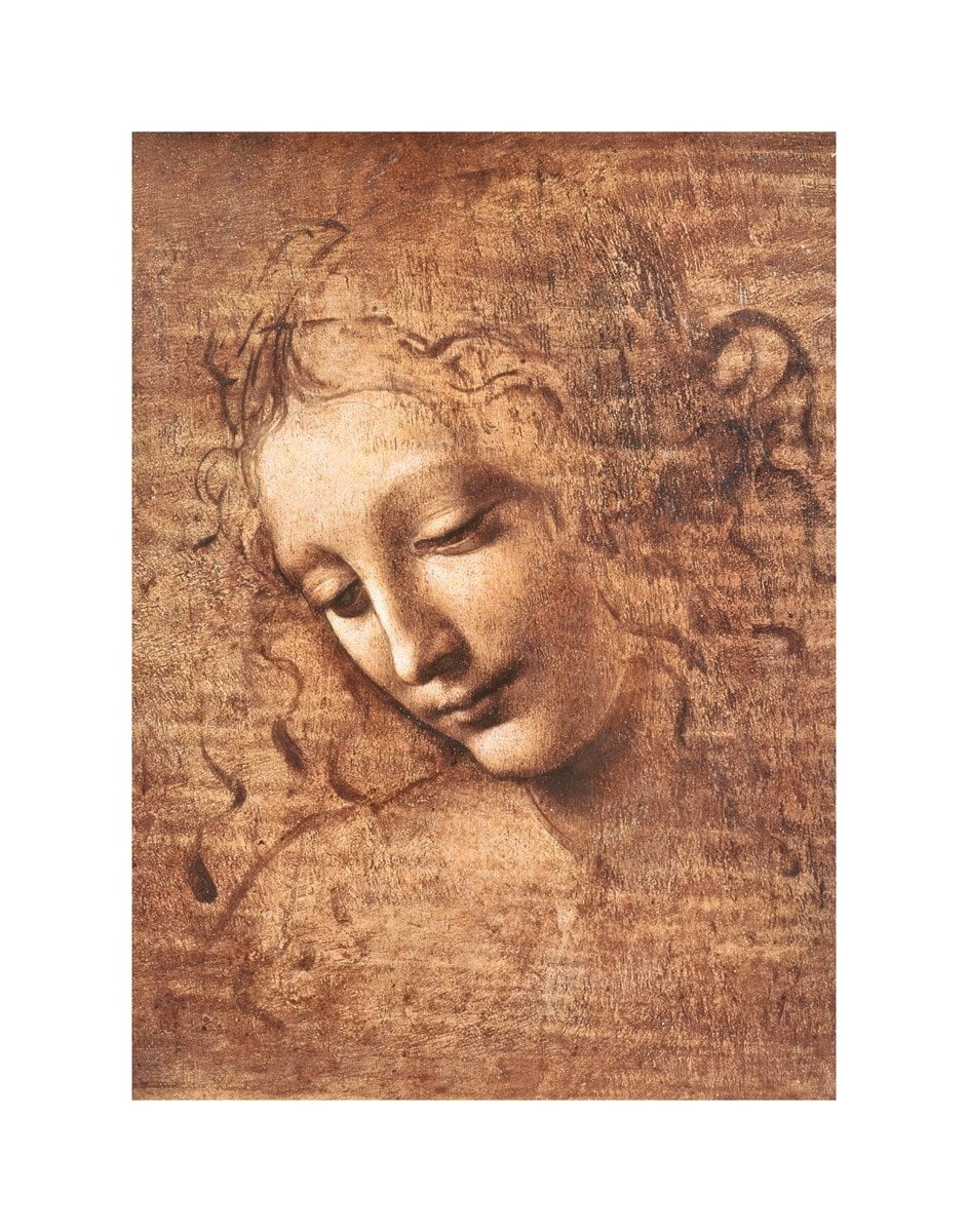 Female Head (La Scapigliata) By Leonardo Da Vinci - Art Print/Poster - Walmart.com