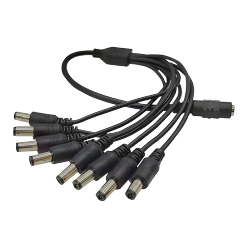 Female Male Extend Power Cord Multi Device Power Splitter Cable For ...