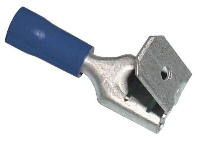 Female-Male Piggy-Back Adapter 16-14 Gauge .250" Blue -50PK - Walmart.com