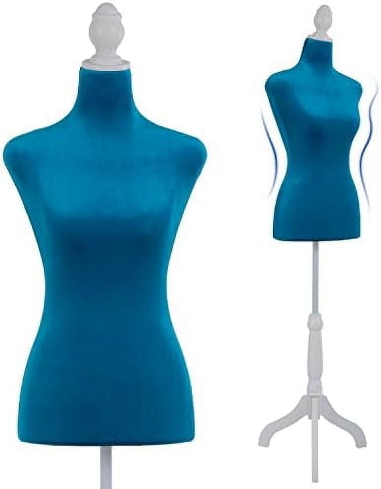 Female Mannequin,50-63 Inch Height Adjustable Dress Form,Torso Manikin ...