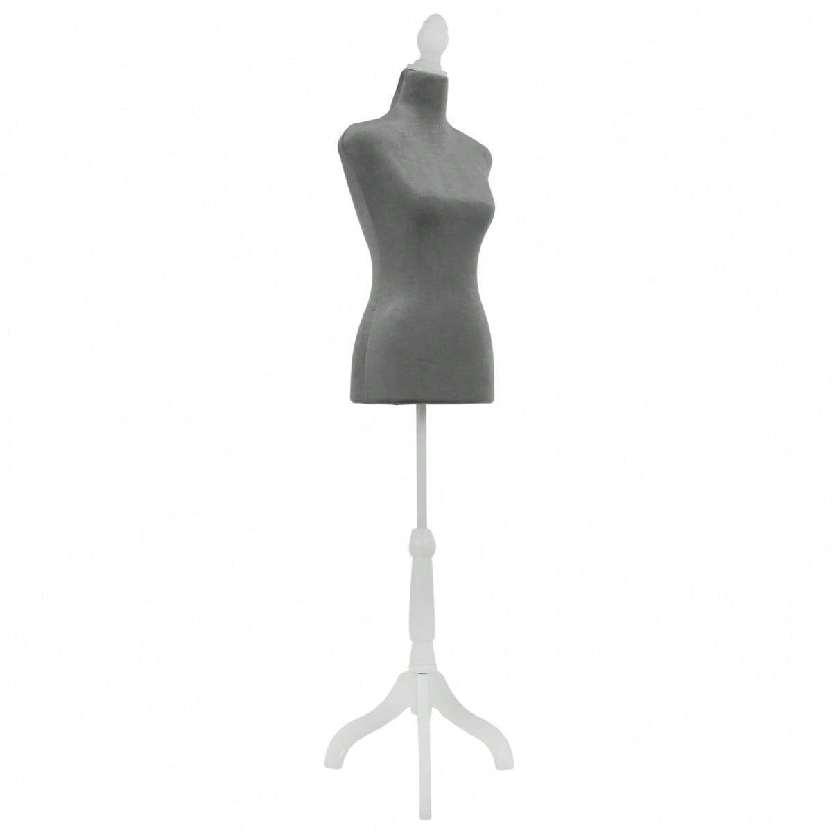 Female Mannequin Dress Form with Wooden Tripod Stand, Adjustable 50-63 ...
