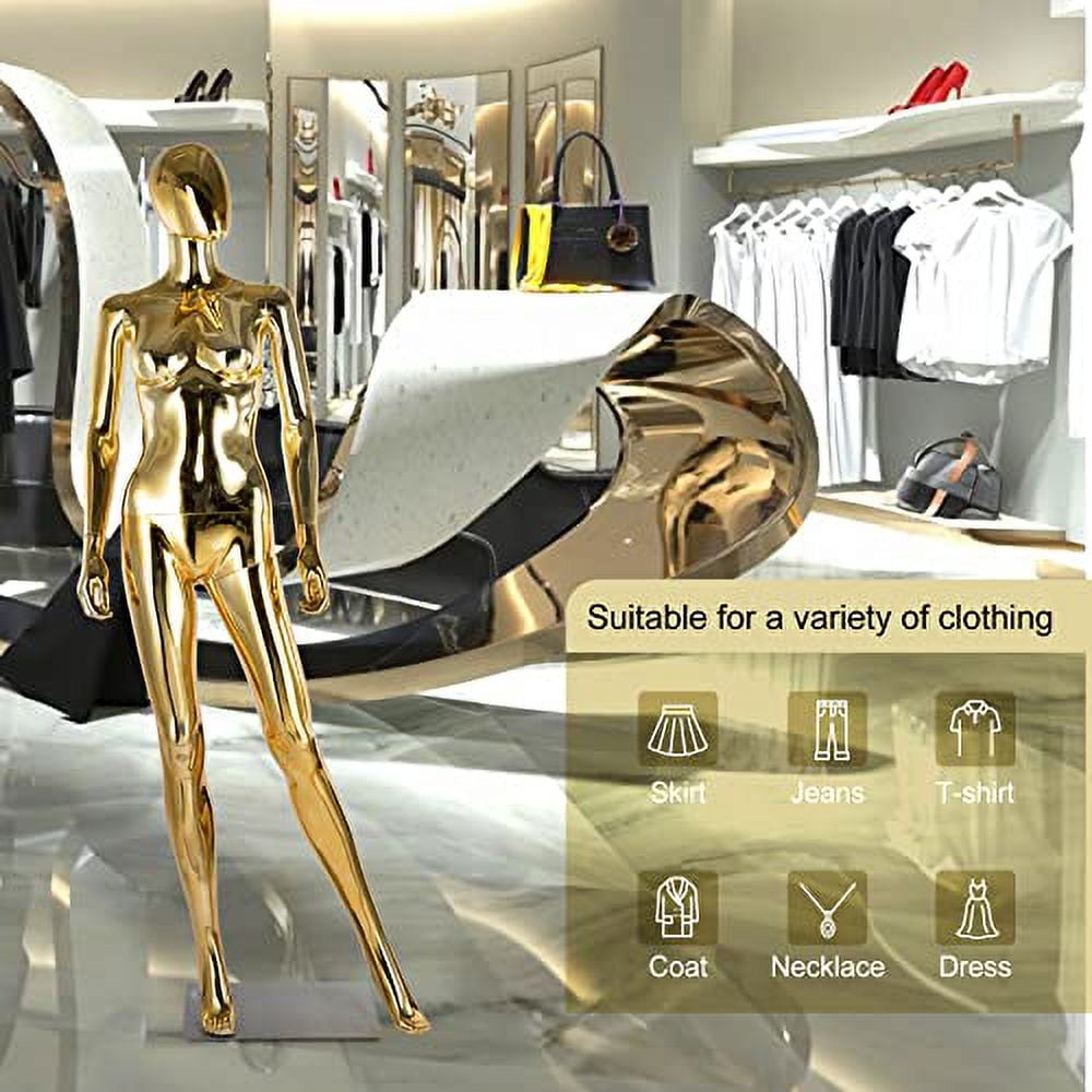 Female Mannequin Dress Full Body - 70'' Mannequin Dress Form Display Full Body Adjustable ...