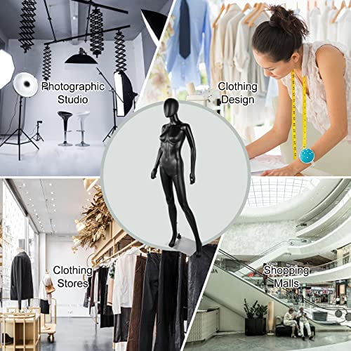 Female Mannequin Full Body, Adjustable Full Body Lady Mannequin with ...