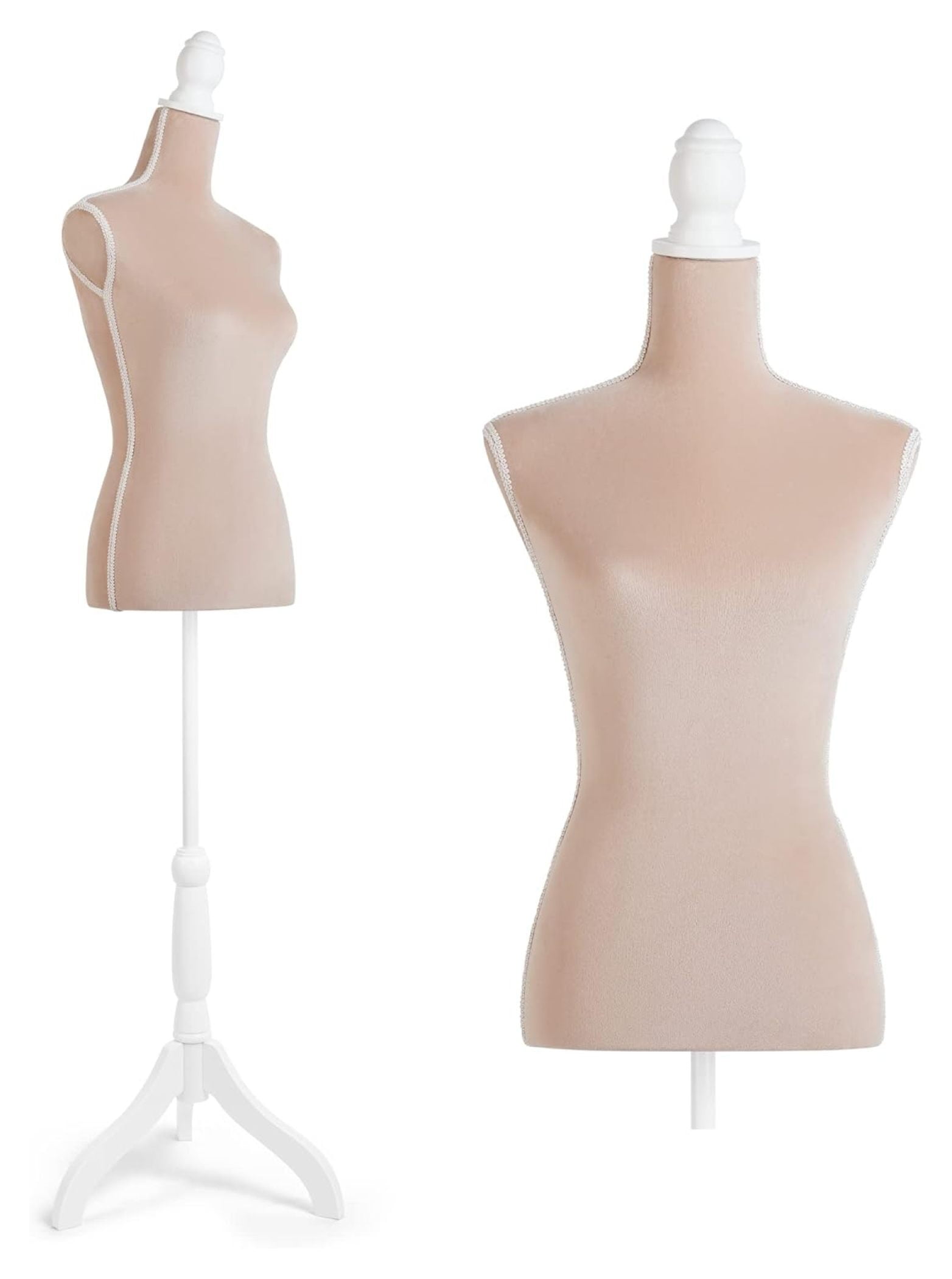 Female Mannequin Torso Dress Form, Sewing Mannequin Body, Adjustable ...