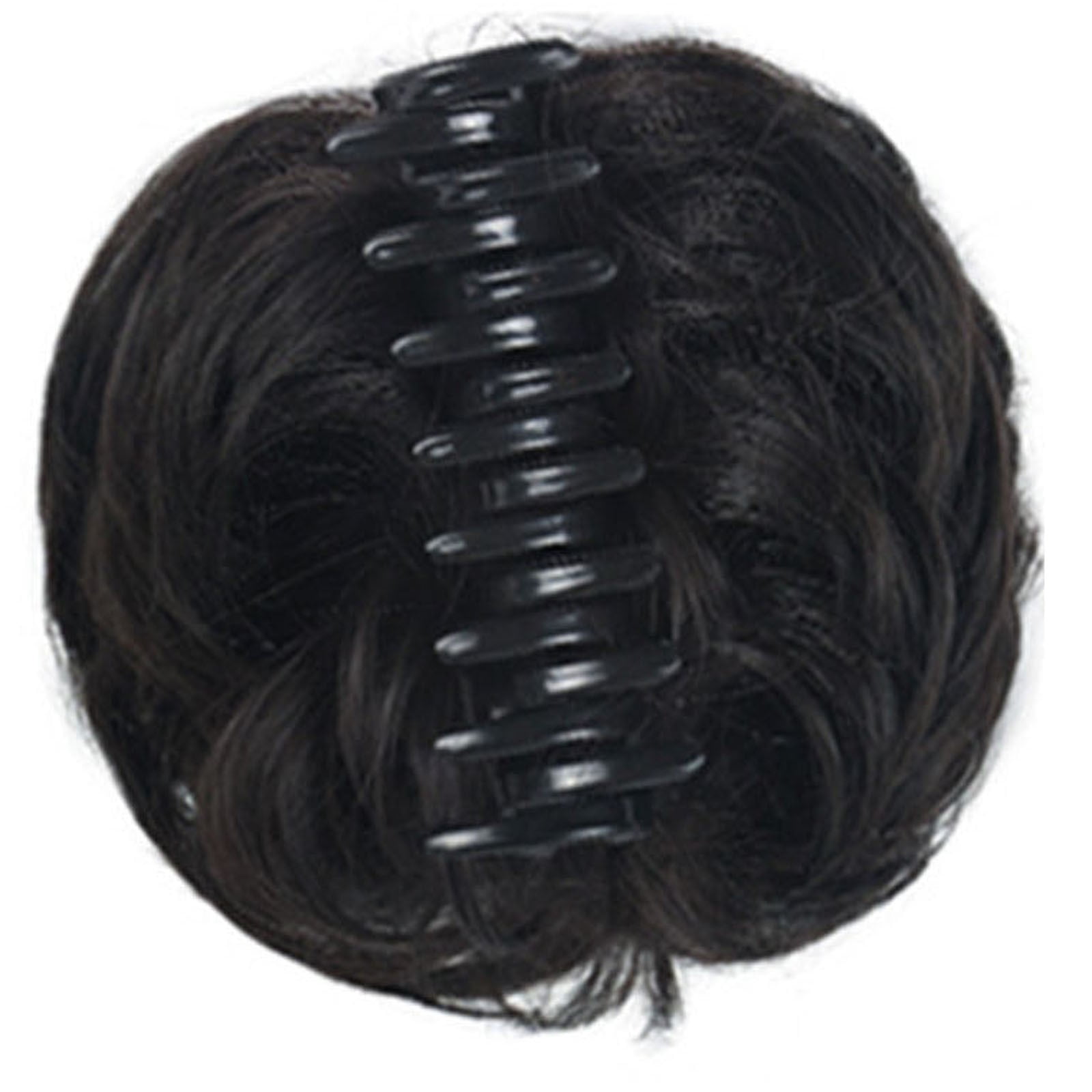 Female Messy Bun Easy Clip Wig Heat Resistant Synthetic Fiber Natural ...