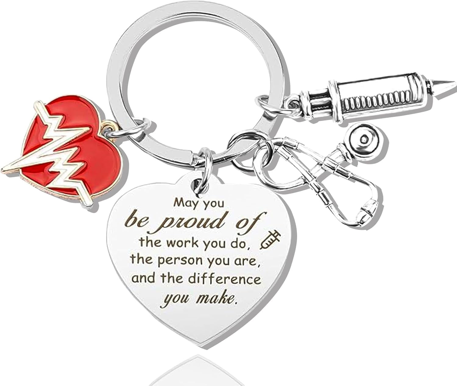 Female Nurse Gift Keychain Nurse Appreciation Nurses Day Week Gift ...