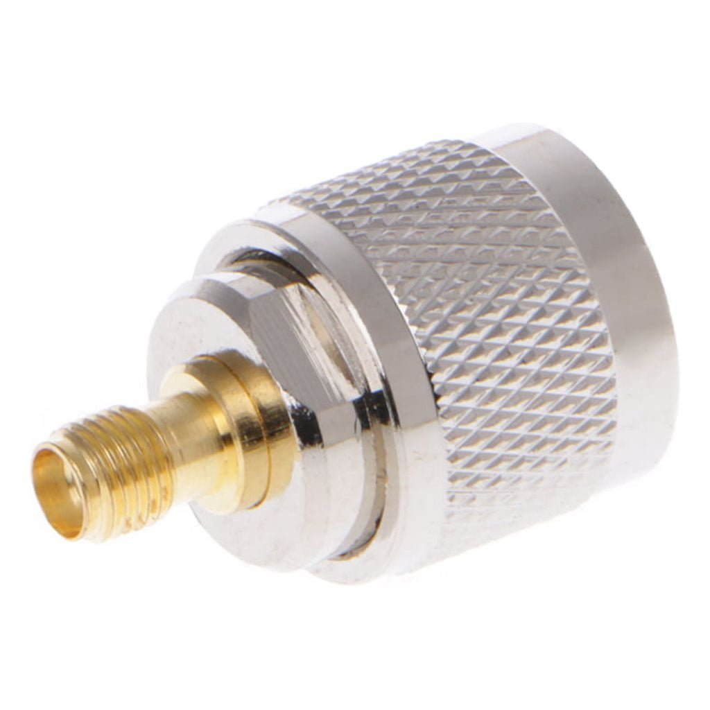Female Port to UHF Male Head Connectors High Frequency Transfer Adapter ...