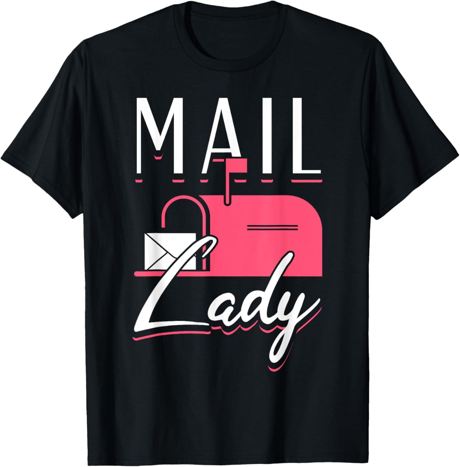 Female Postal Worker Mail Lady World Post Day T-Shirt - Walmart.com