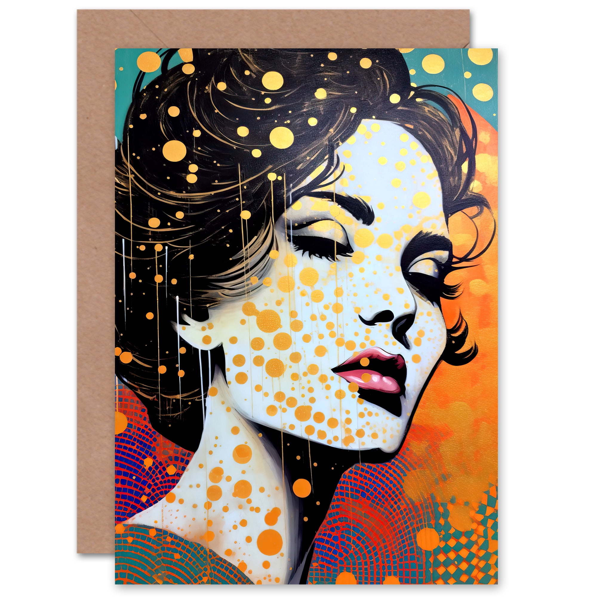 Female Retro Glam Glitter for Wife Her Mum Sister Daughter Mom Gran Nan ...