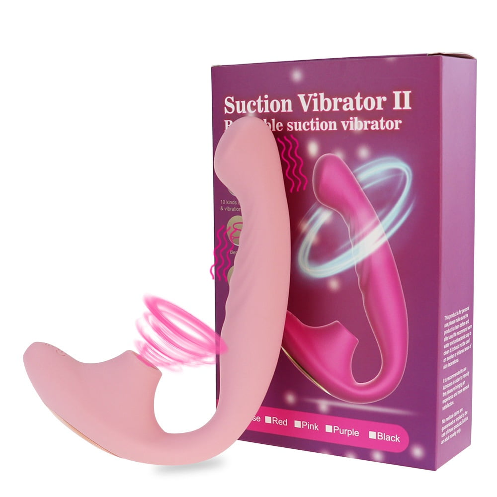 Female Rose Vibrator 2 In 1 Rose Vibrator With 10 Licking Frequencies