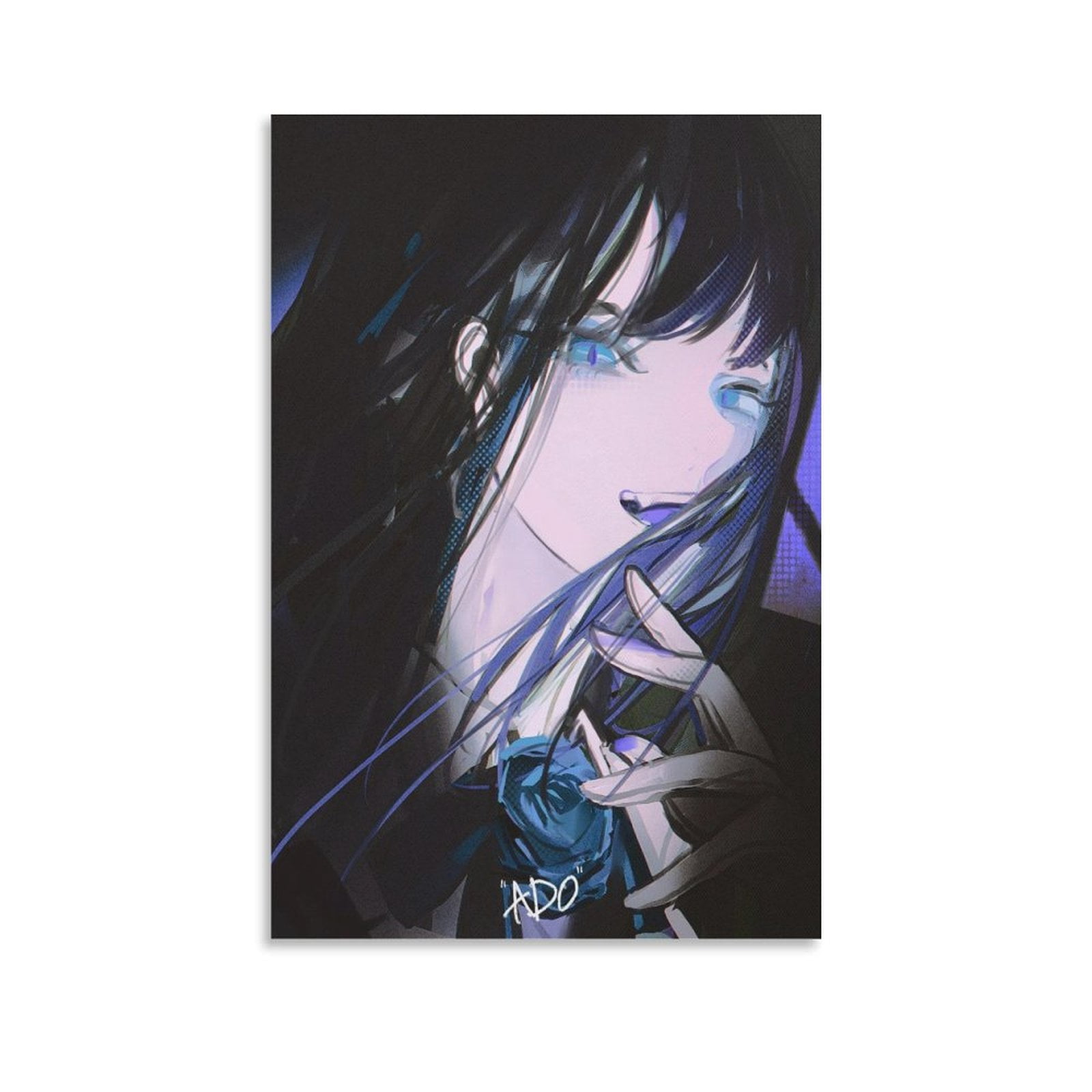 Female Singer Ado-poster Posters Wall Art Painting Canvas Gift Living ...