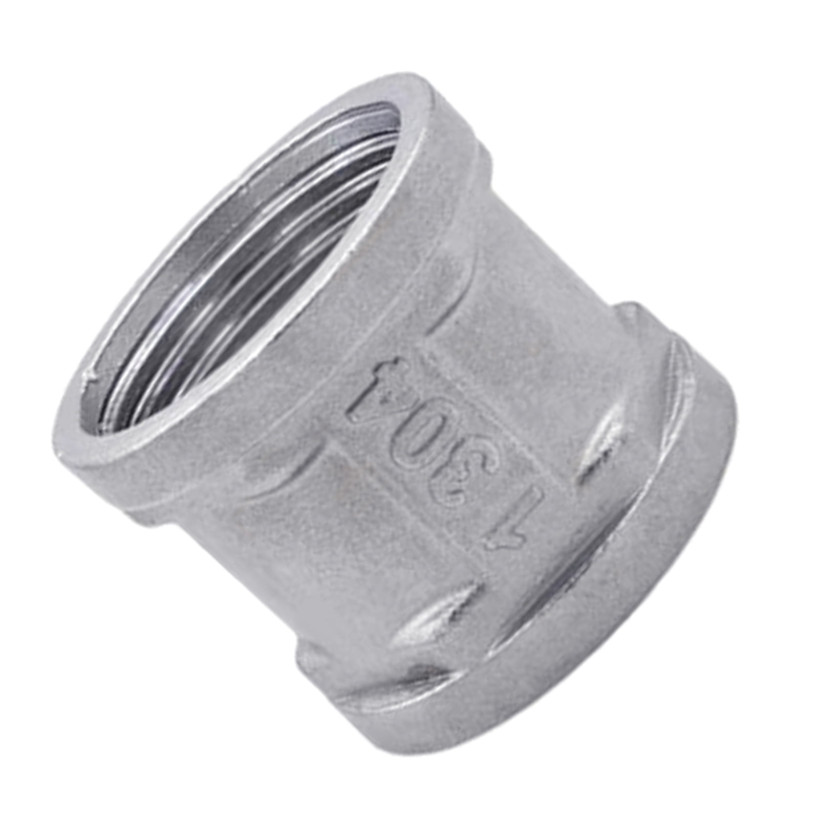 Female Straight Connector Stainless Steel Female Threaded Pipe Adapter ...