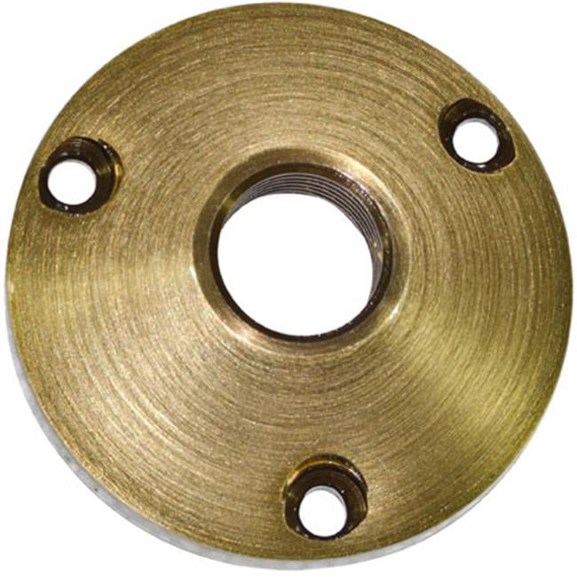 Female Surface Mounting Bracket, Antique Brass - .85 x 2.75 x 2.75 in ...