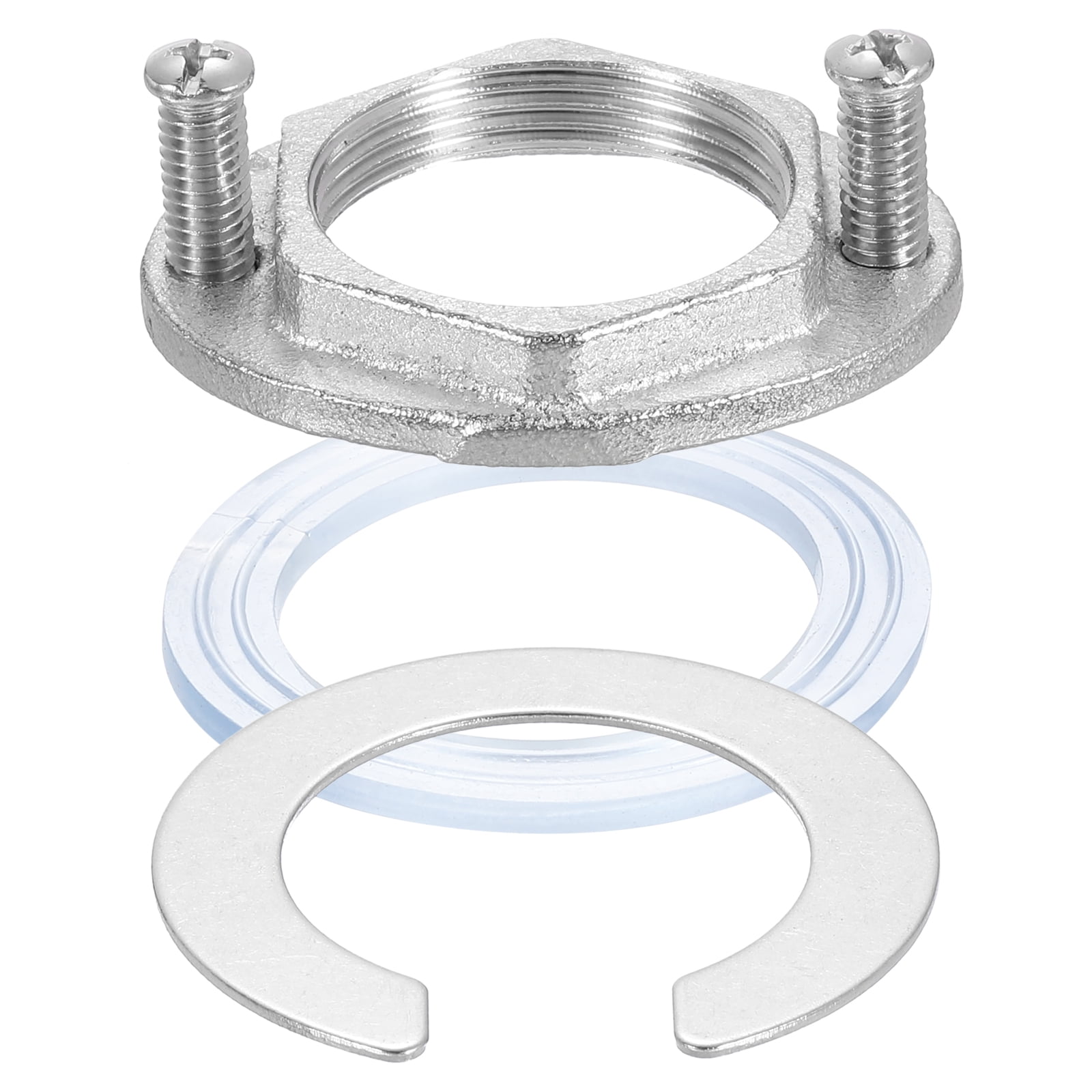 Female Thread Hex Lock Nut 1-1/4inch (31mm) Stainless Steel 304 Faucet ...