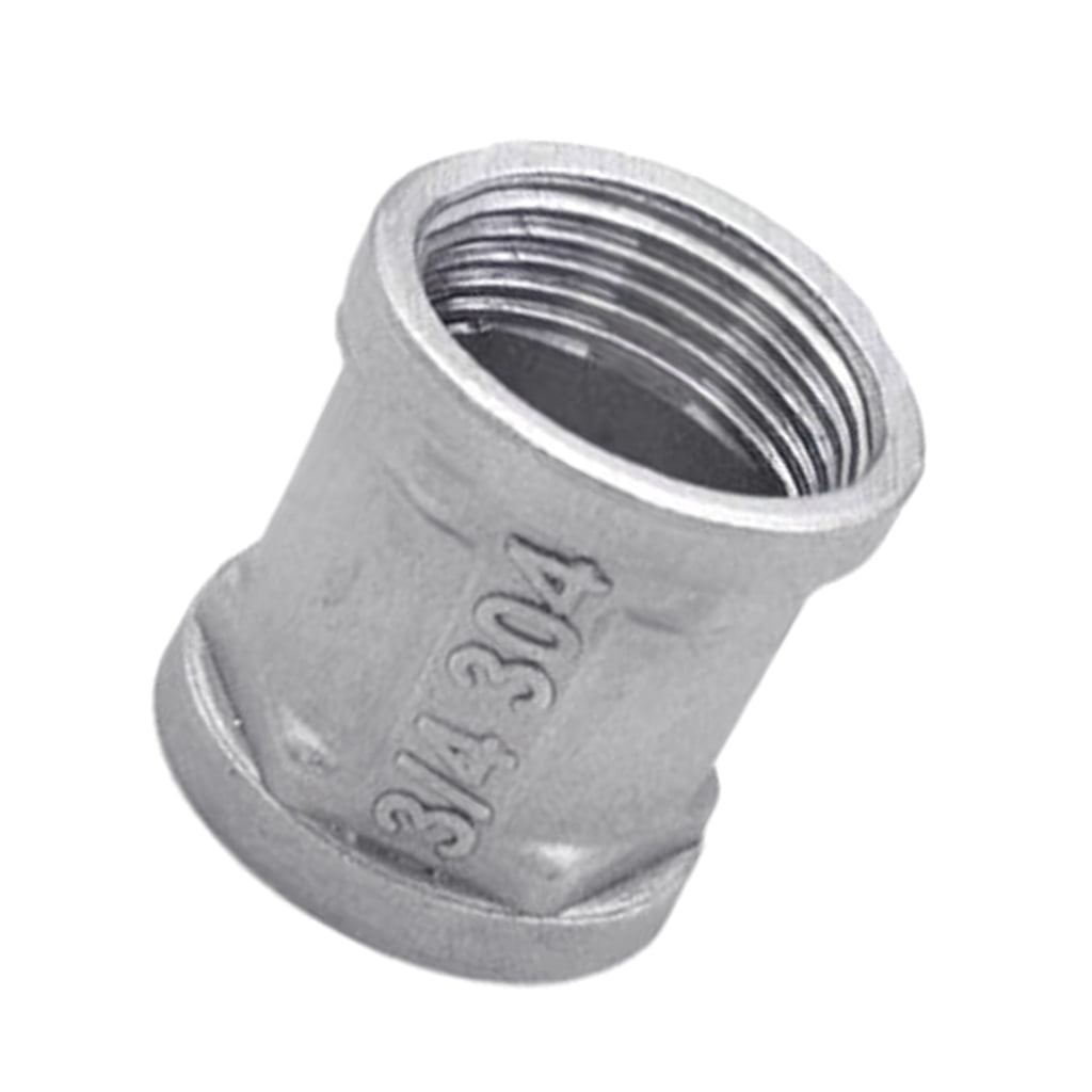 Female Threaded Pipe Adapter Stainless Steel Connector Adapter Coupler ...