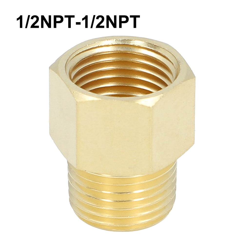 Female To Male Thread Brass Socket Pipe Fitting Coupler for Plumbing ...