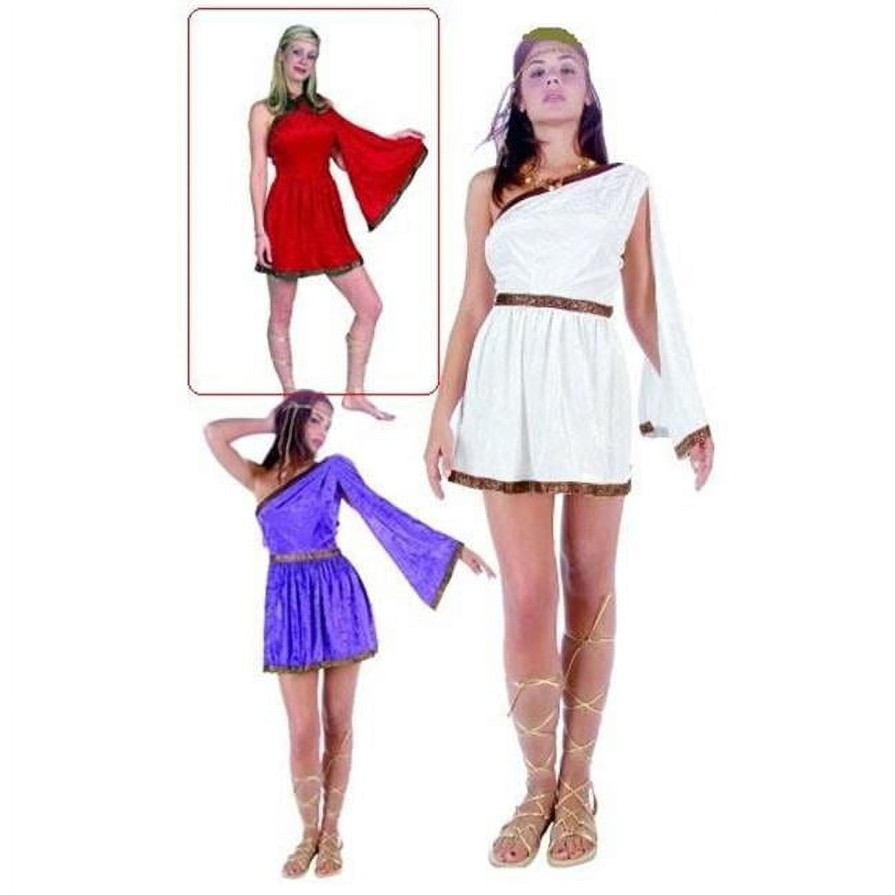 Female Toga Costume - Red - Adult Small 1-3 - Walmart.com