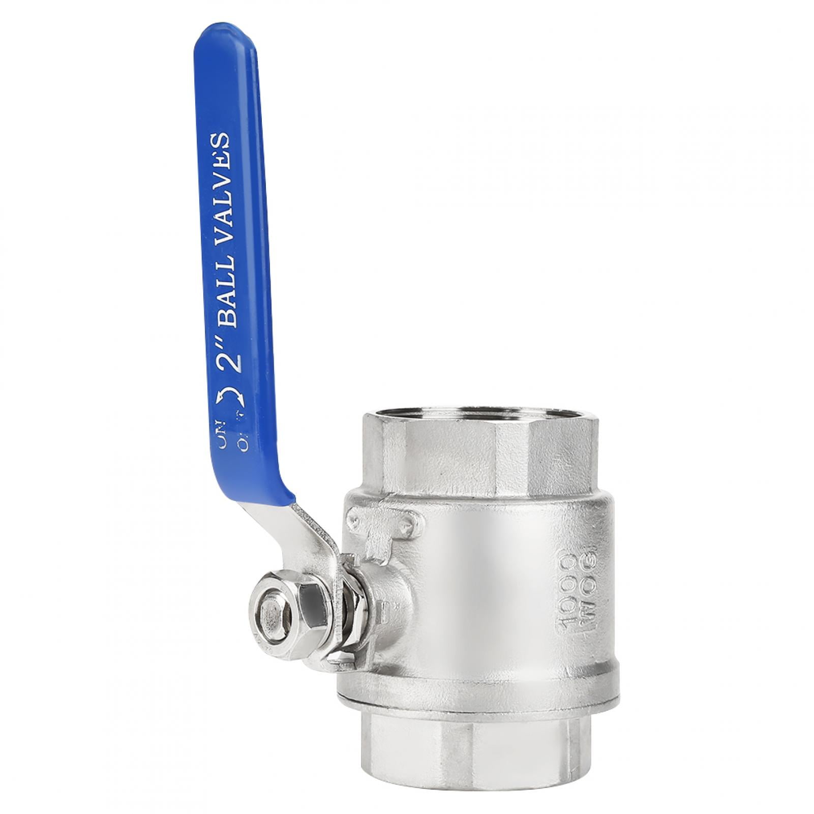 Female Valve, 304 Stainless Steel Two Piece Full Port Female Thread ...