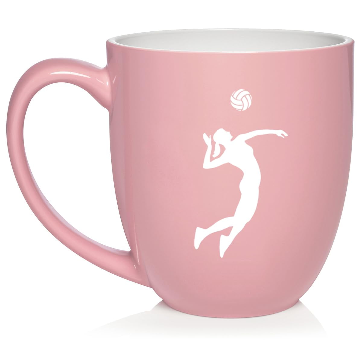 Female Volleyball Player Coffee Mug Tea Cup Gift for Her, Friend ...