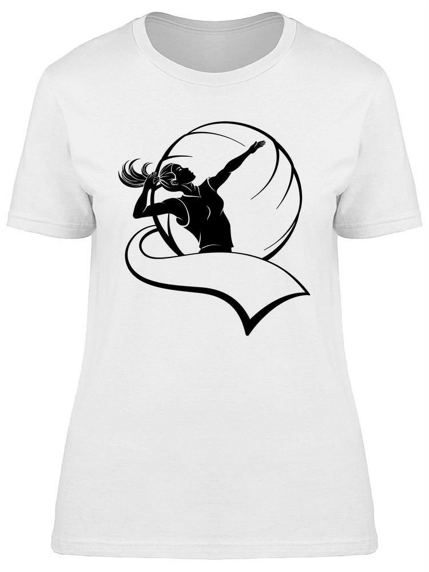 Female Volleyball Player T-Shirt Women -Image by Shutterstock, Female ...