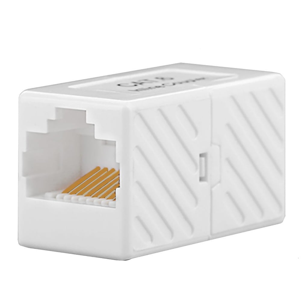 Female to Female Connector RJ45 Ethernet Cable Cat6 Cat5e Adapter ...