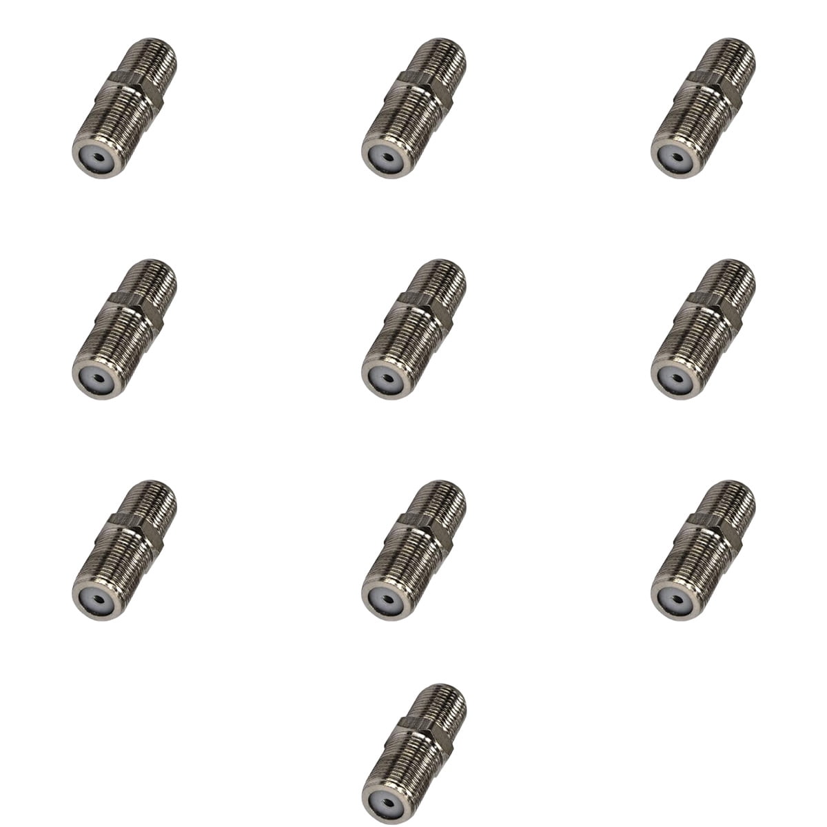 Female to Female F Connector Adapters for TV Antenna Coaxial Cable ...