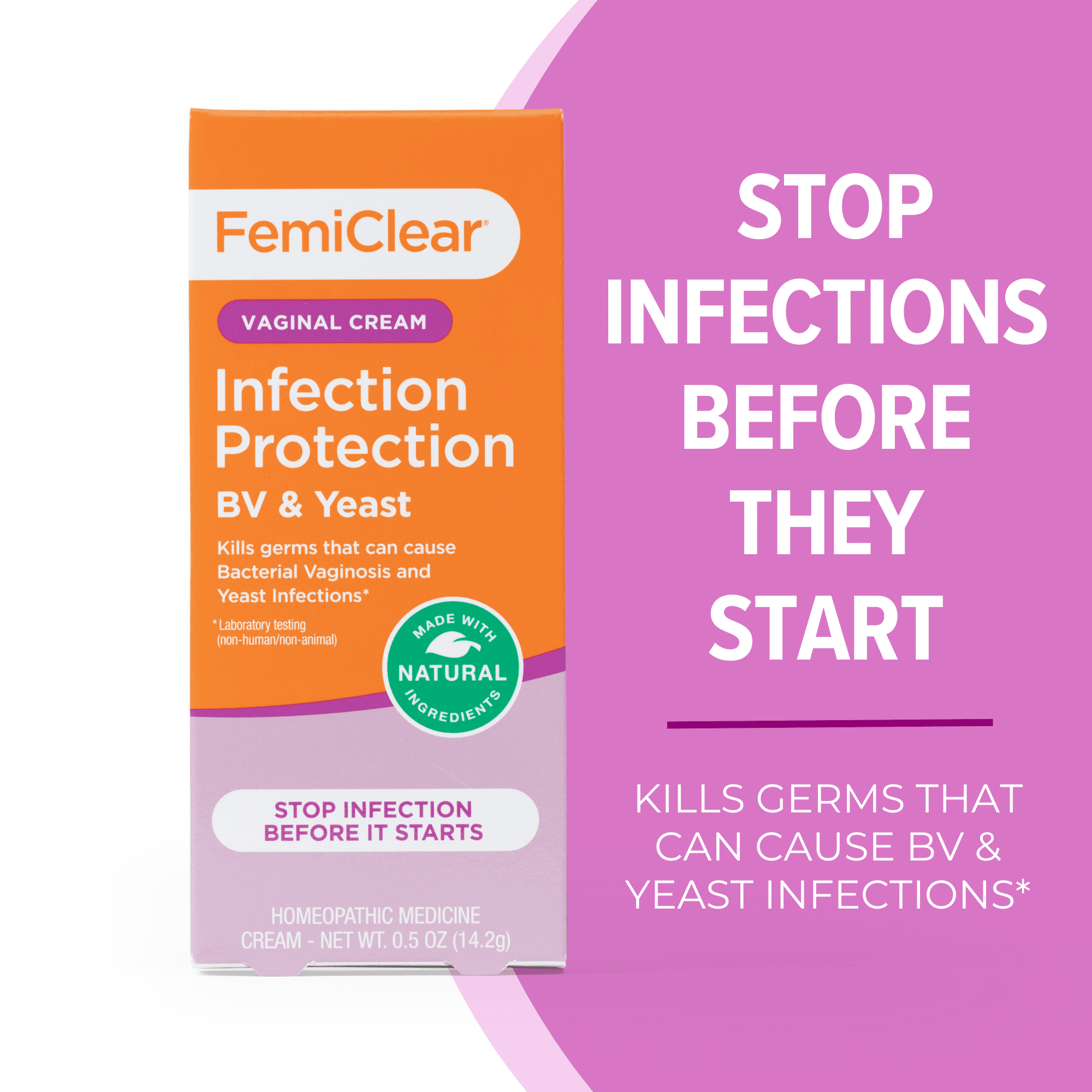 Femiclear Natural Prevention For Bv And Yeast Infection Protection 0