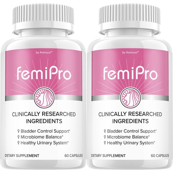 FemiPro Bladder Support Supplement - Probiotic Femi Pro Urinary Control ...