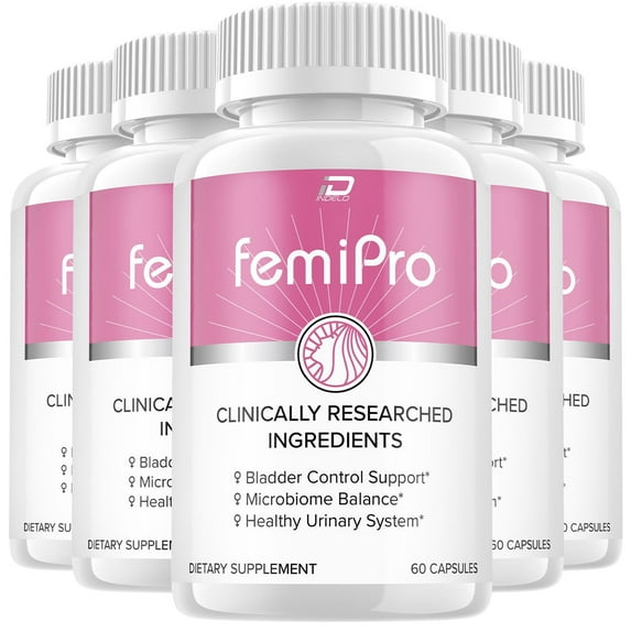 Avenura, FemiPro Bladder Support Supplement, 5 Pack, Probiotic, Urinary ...