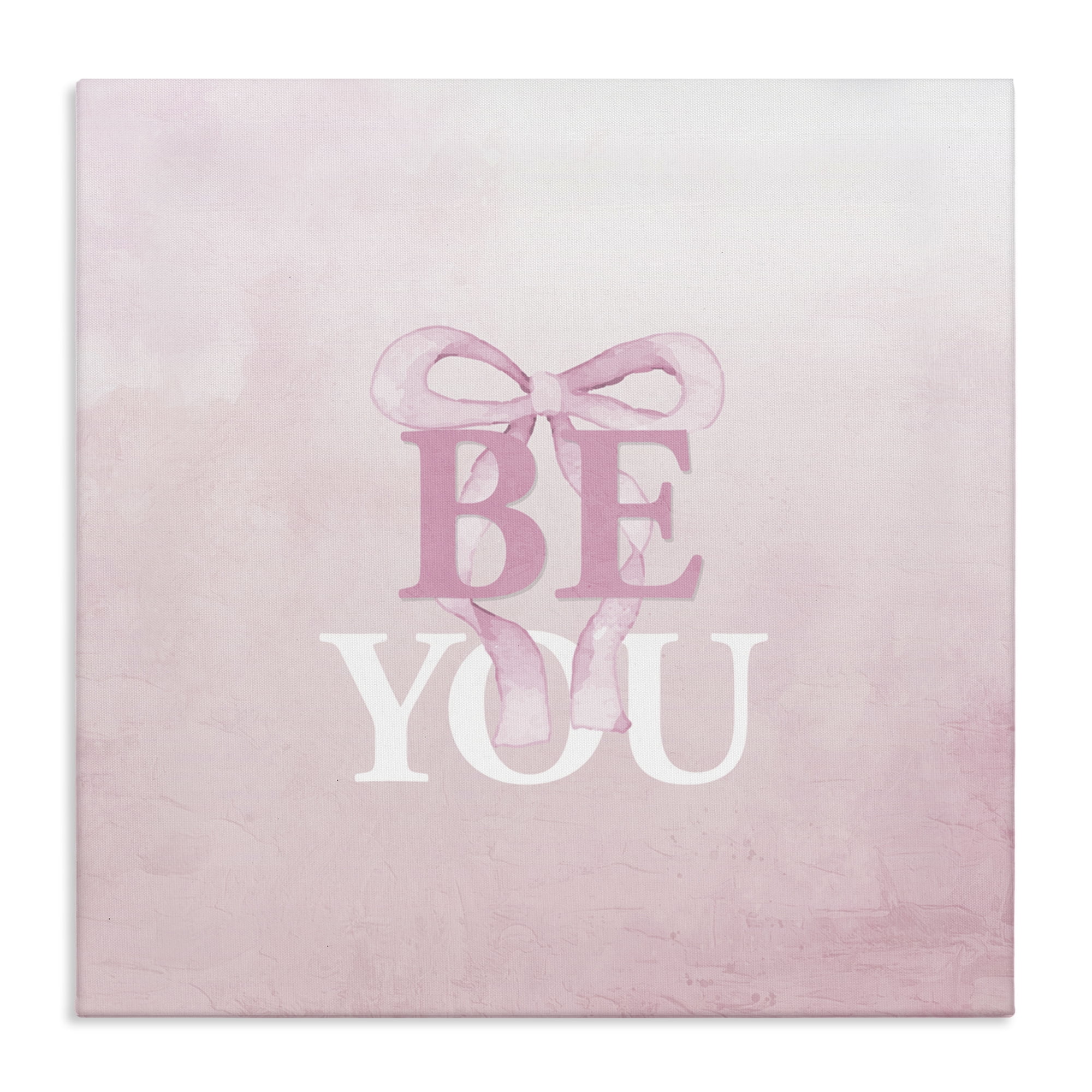 Feminine Be You Pastel Canvas Wall Art, design by Kim Allen - Walmart.com