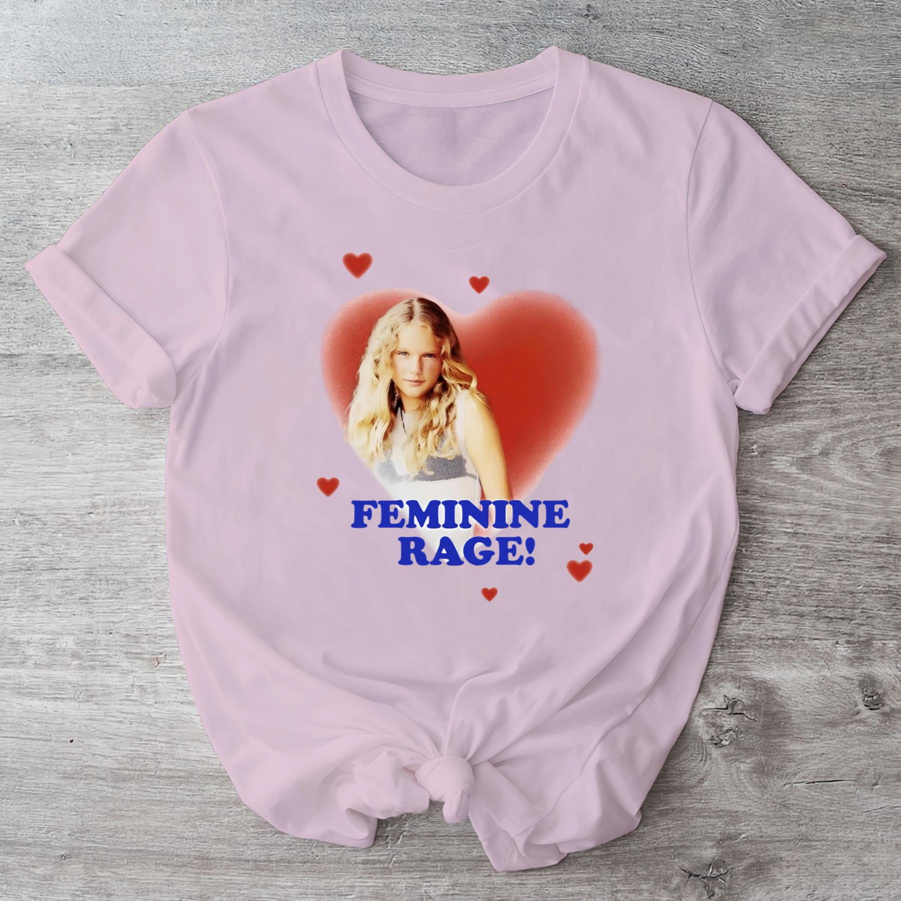 Feminine Rage Music Shirt, Artist Inspired Graphic Tee, Alternative Music Fan Shirt - Walmart.com