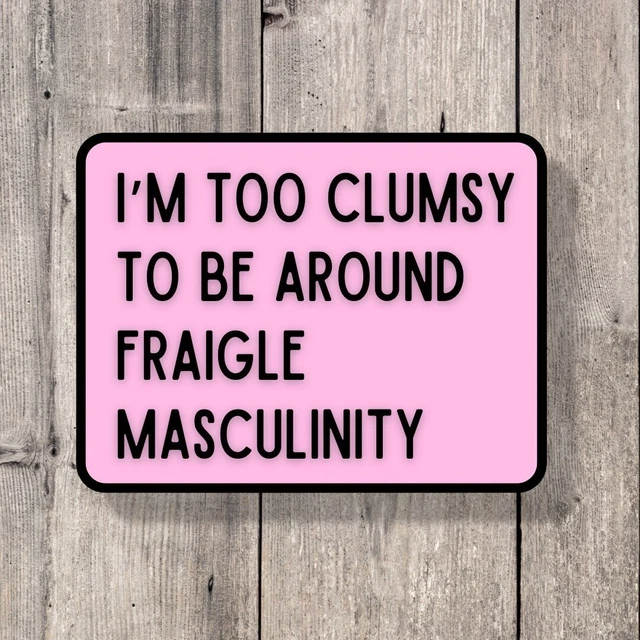 Feminine Vinyl Sticker Laptop Sticker Waterbottle Sticker Decalkindle ...