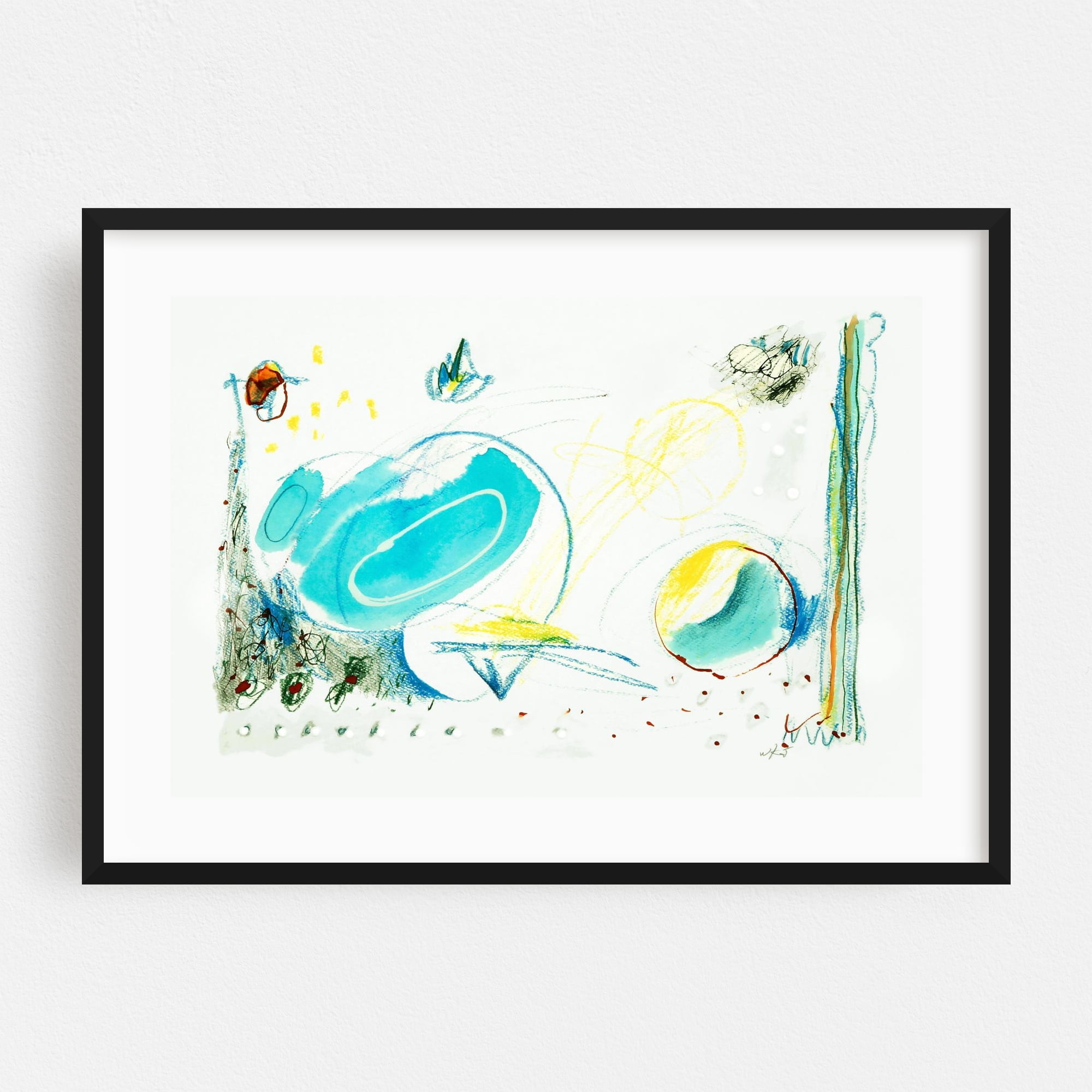 Feminine Wiles Series One #6 - Mixed Media Abstract Modern Art ...