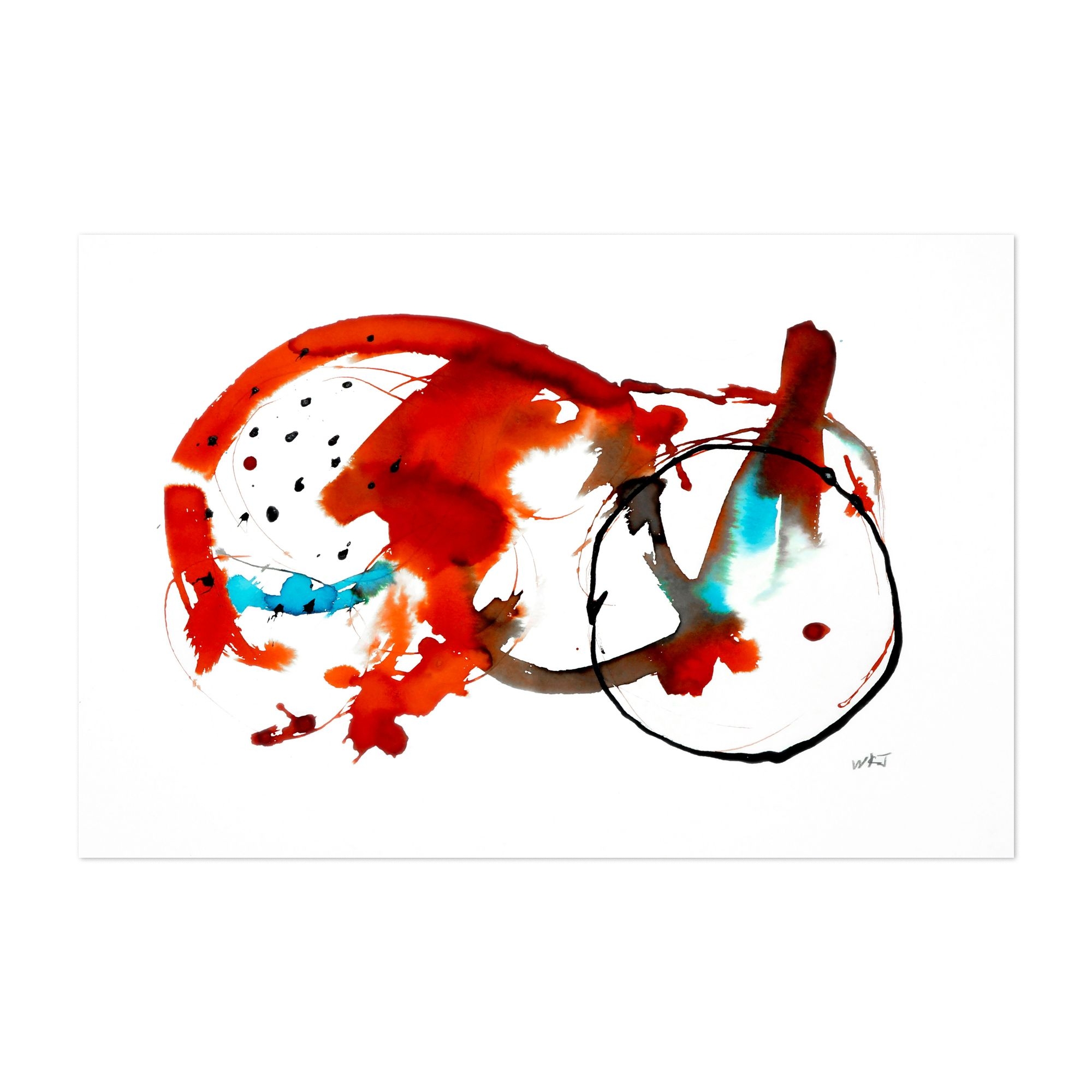 Feminine Wiles Series Two #2 - Mixed Media Abstract Modern Art ...