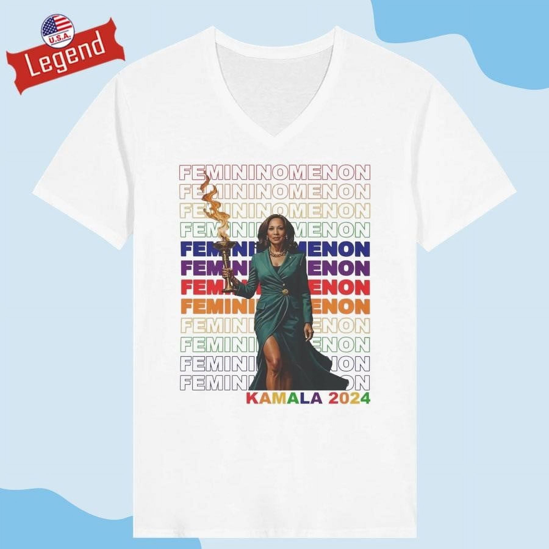 Femininomenon Kamala 2024 Rainbow T-shirt - Walmart.com
