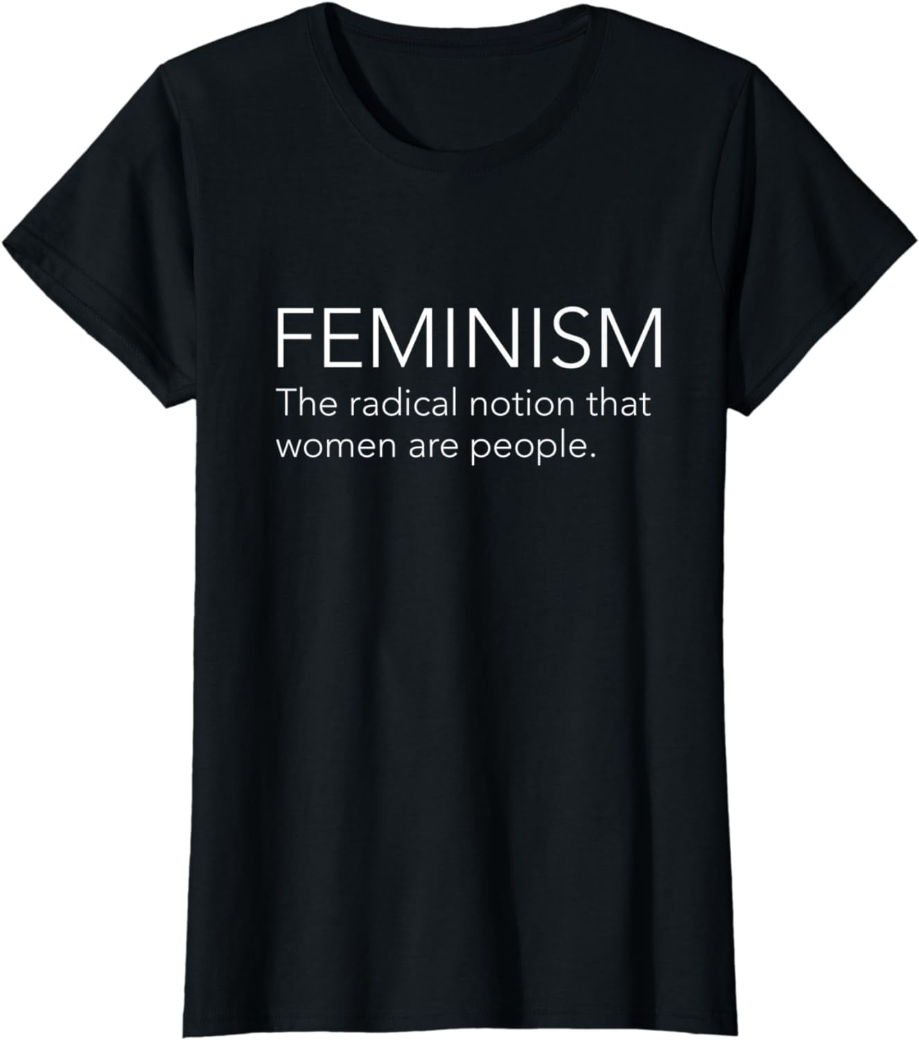 Feminism Definition TShirt Strong Women and Equal Rights - Walmart.com