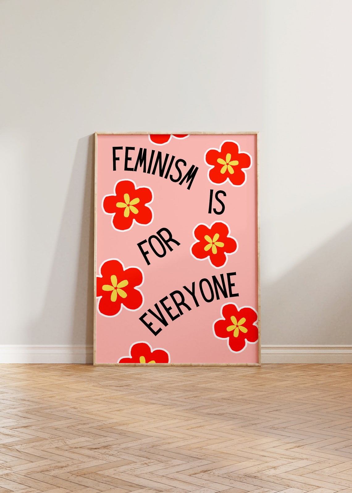 Feminism Is For Everyone Print Feminist Print, Feminism Art Print Power ...