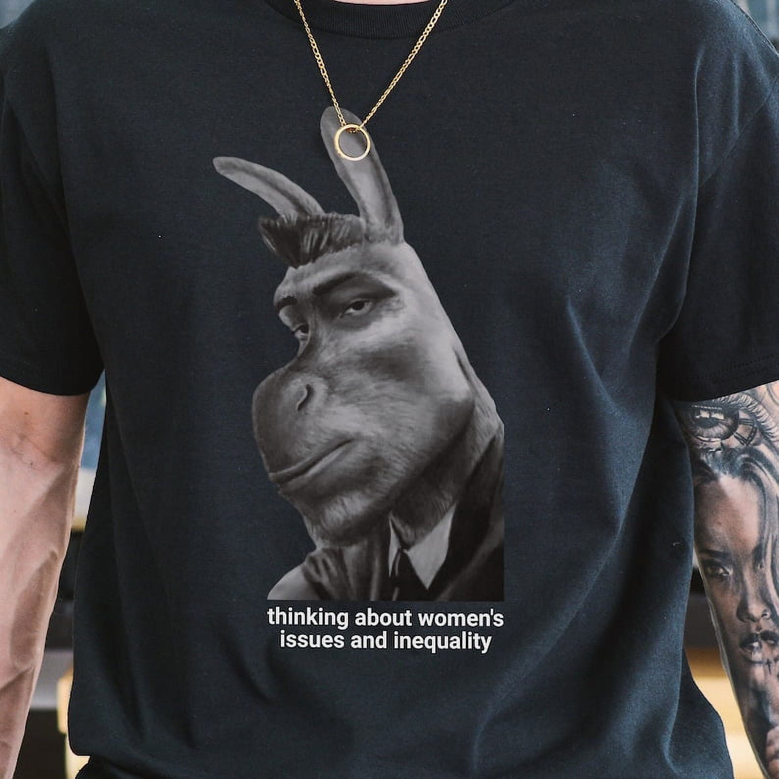 Feminism Sigma Donkey Shirt - Walmart.com