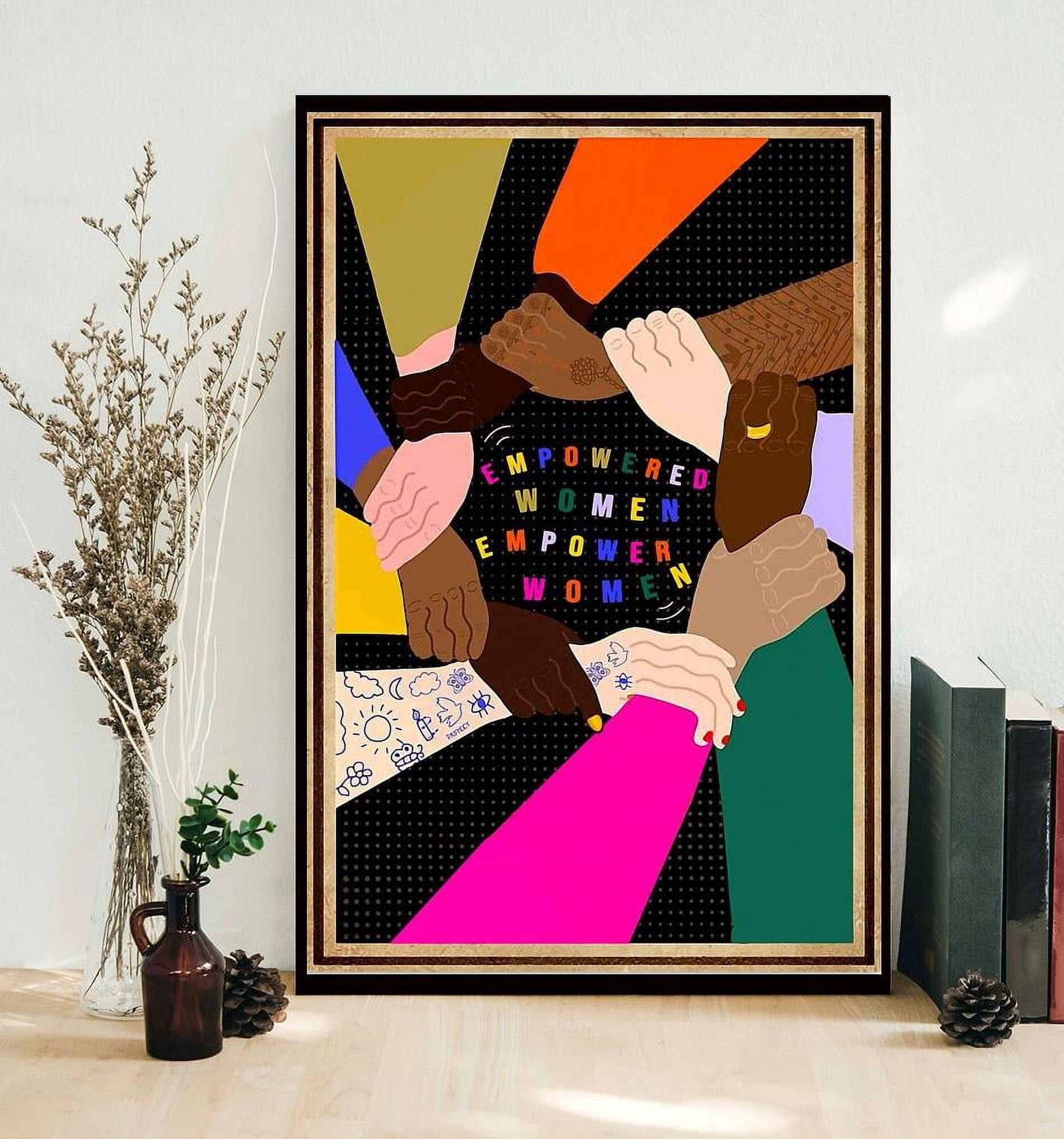 Feminist Empowered Women Empower poster 11 x 17 Inch Poster - Walmart.com